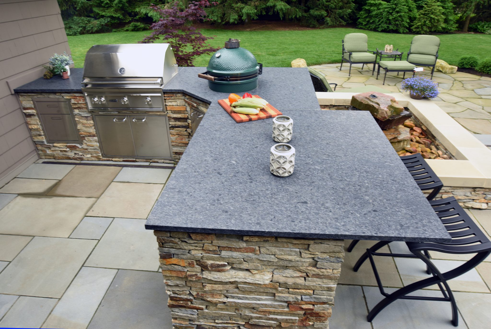 The Top Stone Choice for Outdoor Countertops: Granite • Impact Flooring ...
